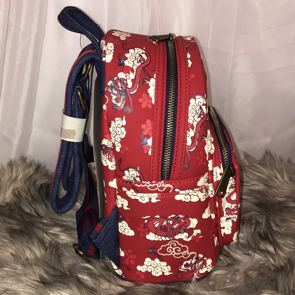 Hot Topic | Bags | Nwt Disney Mulan Mushu Crikee Loungefly Mini ...